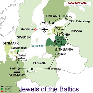 The Baltic States, Russia and Scandinavia by Cosmos Vacations | Europe ...